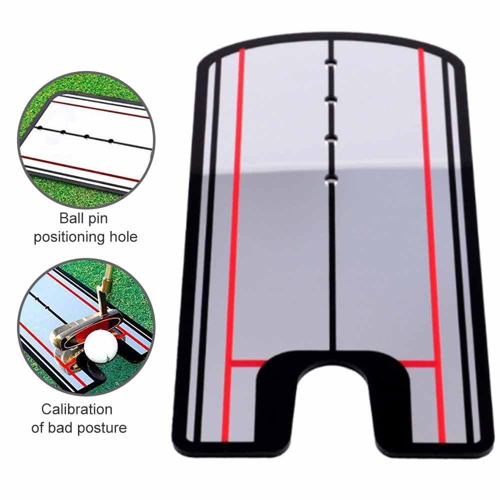 Portable Practice Golf Putting Mirror Alignment Go... – Vicedeal