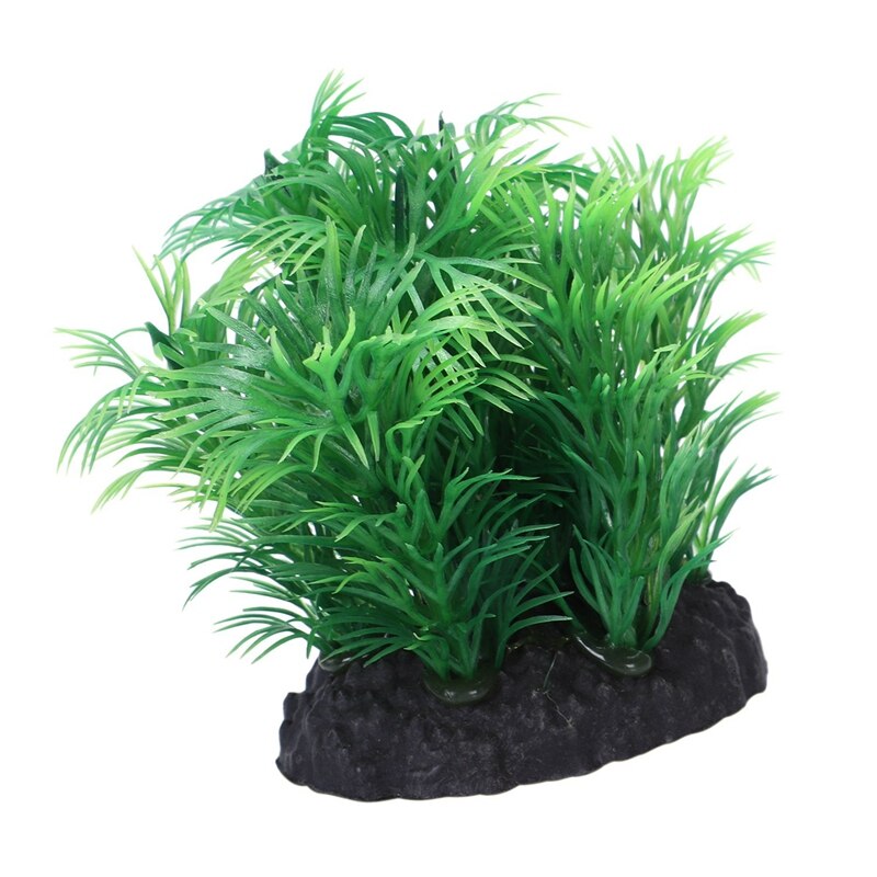 2X Aquarium Kunstmatige Plastic Gras Aquatic Plant... – Vicedeal