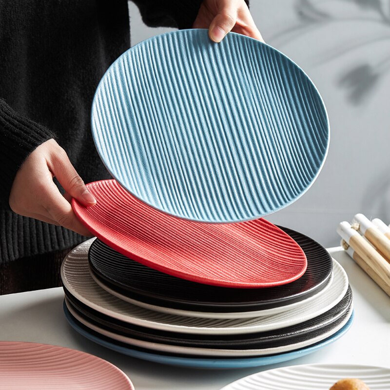Plate Household2022New Dish Ceremony Sense Japanes... – Grandado