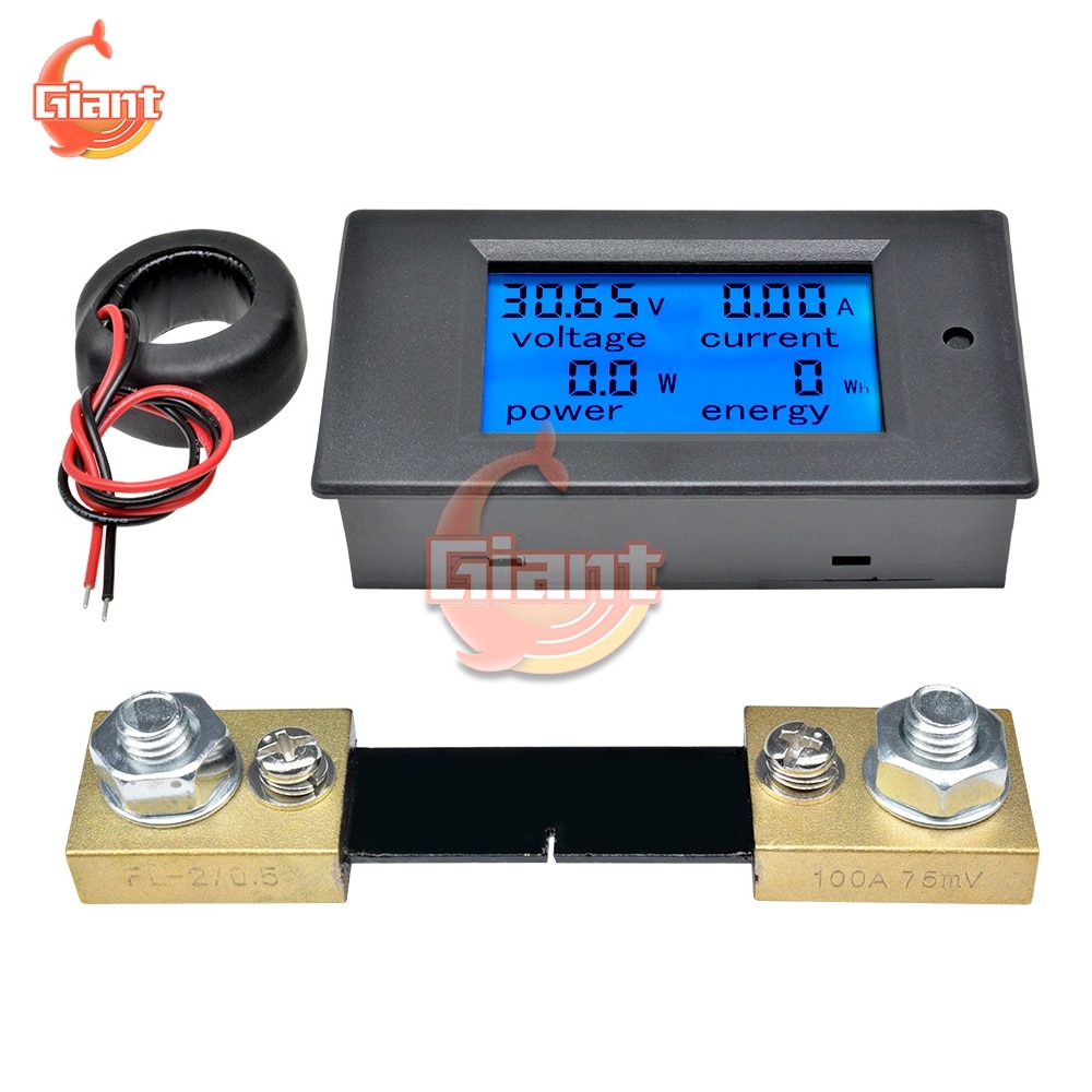 20A 50A 100A 80-260V 6.5-100V LCD Power Supply Pan... – Grandado