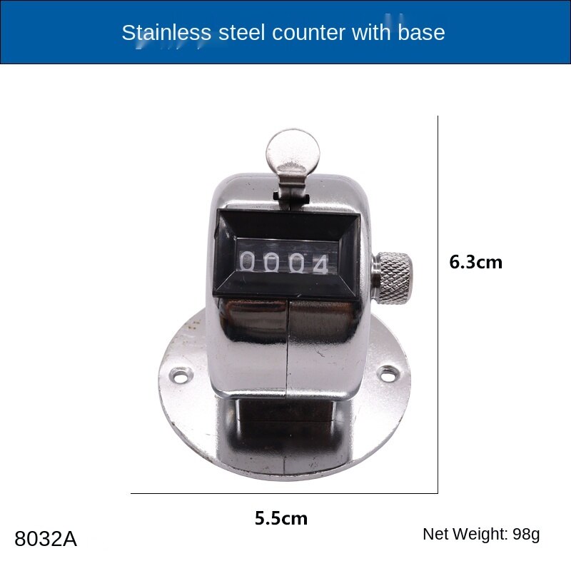 Mini Hand 0-9999 Counter 4 Digit Number Counters M... – Grandado