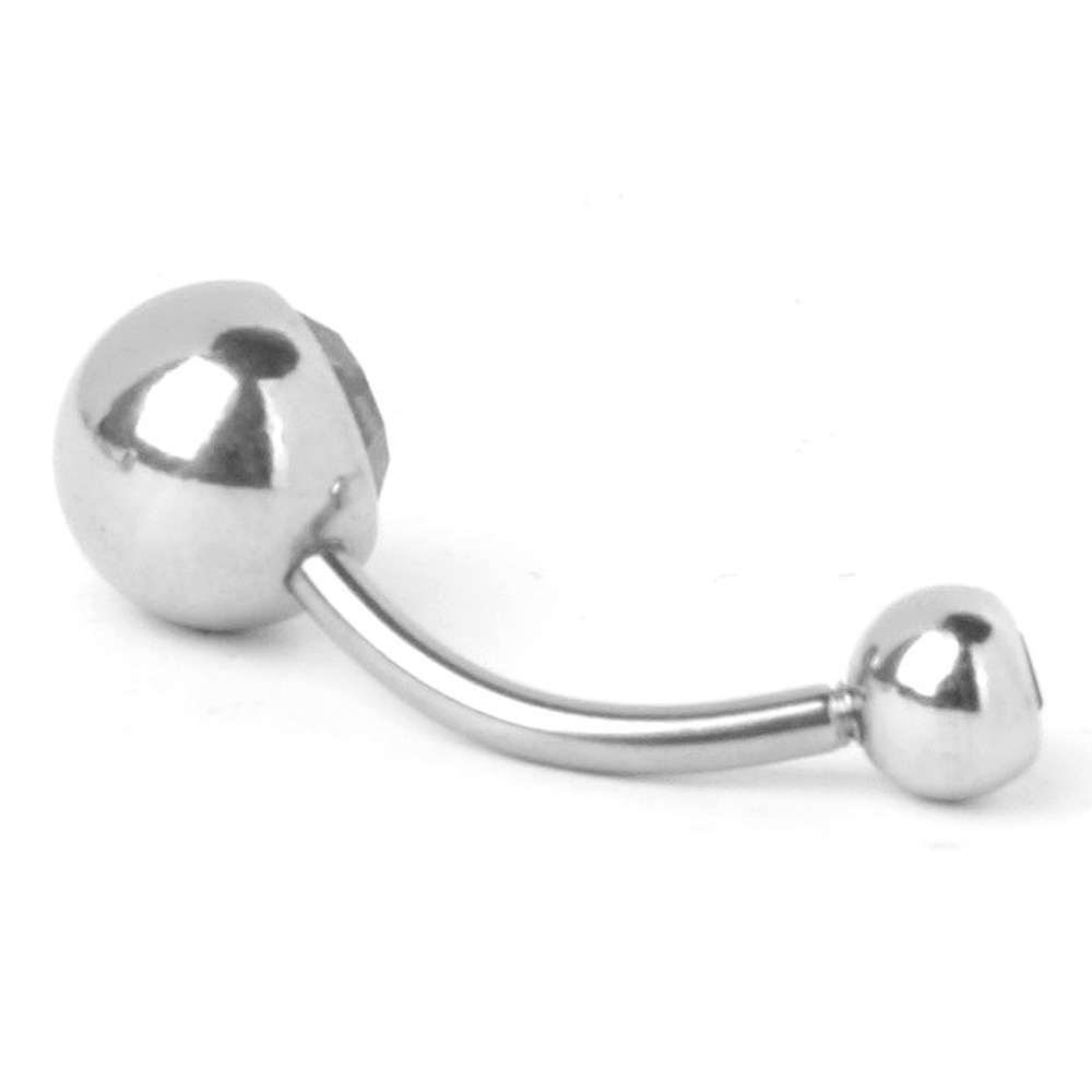 8x Rhinestone Titanium body jewelry navel piercing – Vicedeal