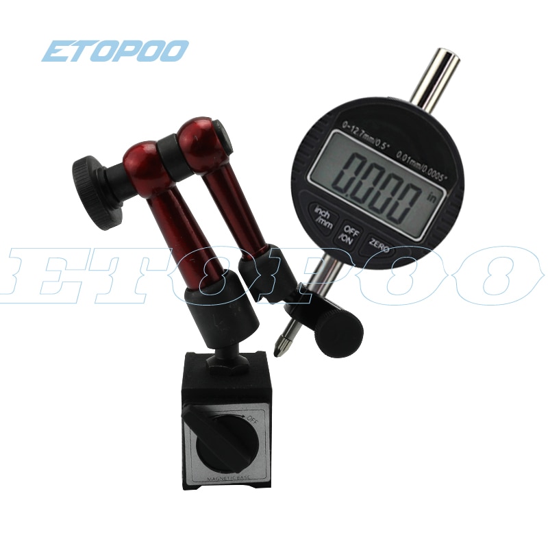 Digitale Messuhr 0-12,7mm/0.5 ''0,01 flexi... – Grandado