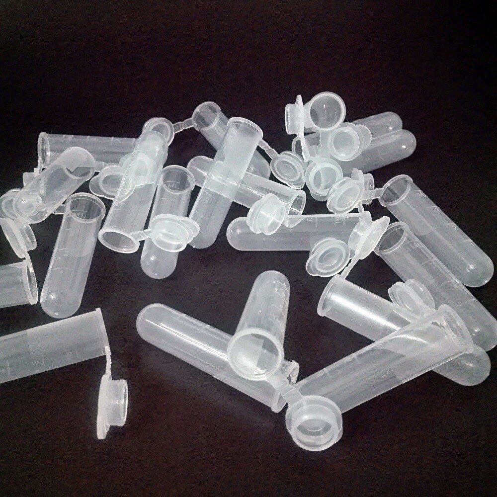 2ml Round Bottom MicroCentrifuge Tube with Lid, Gr... – Vicedeal