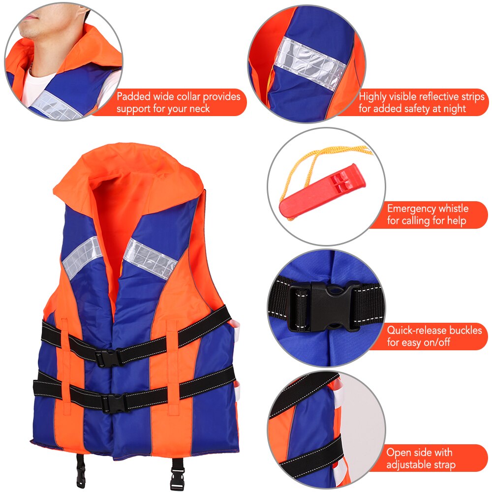 Lixada Fishing Life Vest with Neck Support Driftin... – Grandado