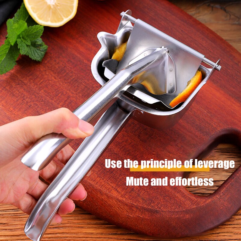 Draagbare Knijpt Juicer Hand Druk Fruitpers 304 Rv... – Vicedeal