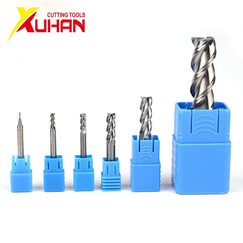 HRC50 fraise en carbure Outil en Aluminium CNC Mac... – Grandado