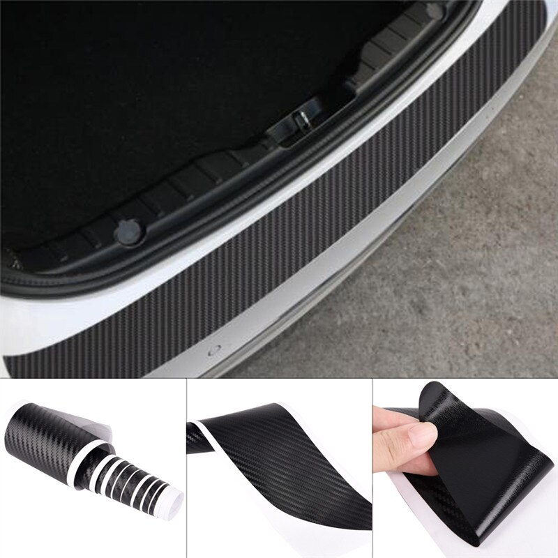 Waterproof Carbon Fiber Rear Bumper Sticker Trim P... – Vicedeal