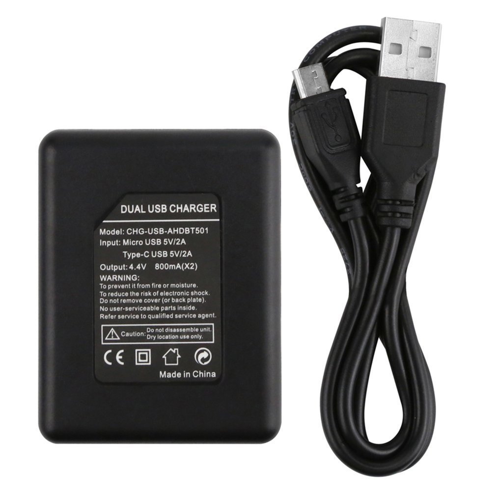 Camera USB Battery Charger Portable Dual Charging ... – Grandado