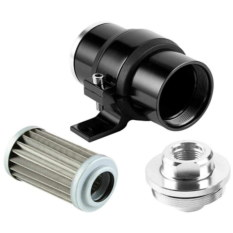 Inline Fuel/Gas/Petrol Filter+Bracket Cleanable 30... – Grandado