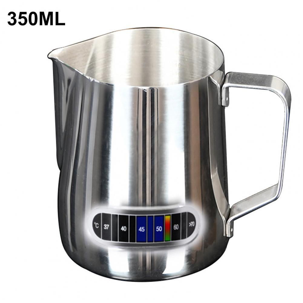350/600ml Milk Frothing Pitcher Coffee Latte Milk ... – Grandado
