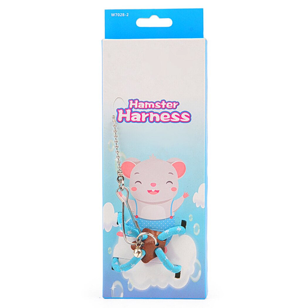 Hamster Leash Harness Set Verstelbare Bel Kleine D... – Grandado