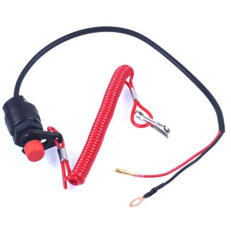 Universal Safety Tether Lanyard Push Button Boat E... – Vicedeal