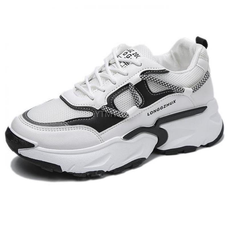 Chunky sneakers kvinder vulkaniserede sko platform... – Grandado