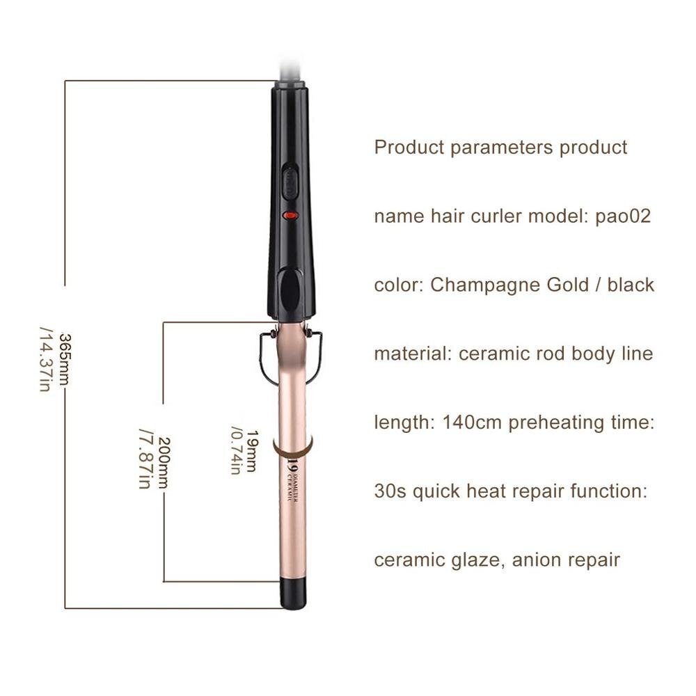 Bigoudi grand Volume pas mal cheveux Mini Perm bât... – Grandado