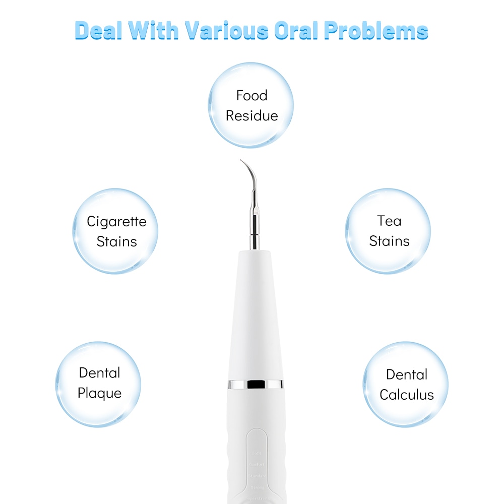 Ultrasonic Dental Scaler Calculus Remover Electric... – Grandado