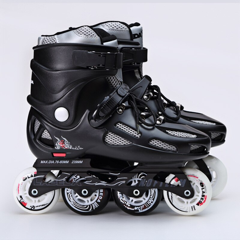 Outdoor skates adult roller skates flat skates ice... – Grandado