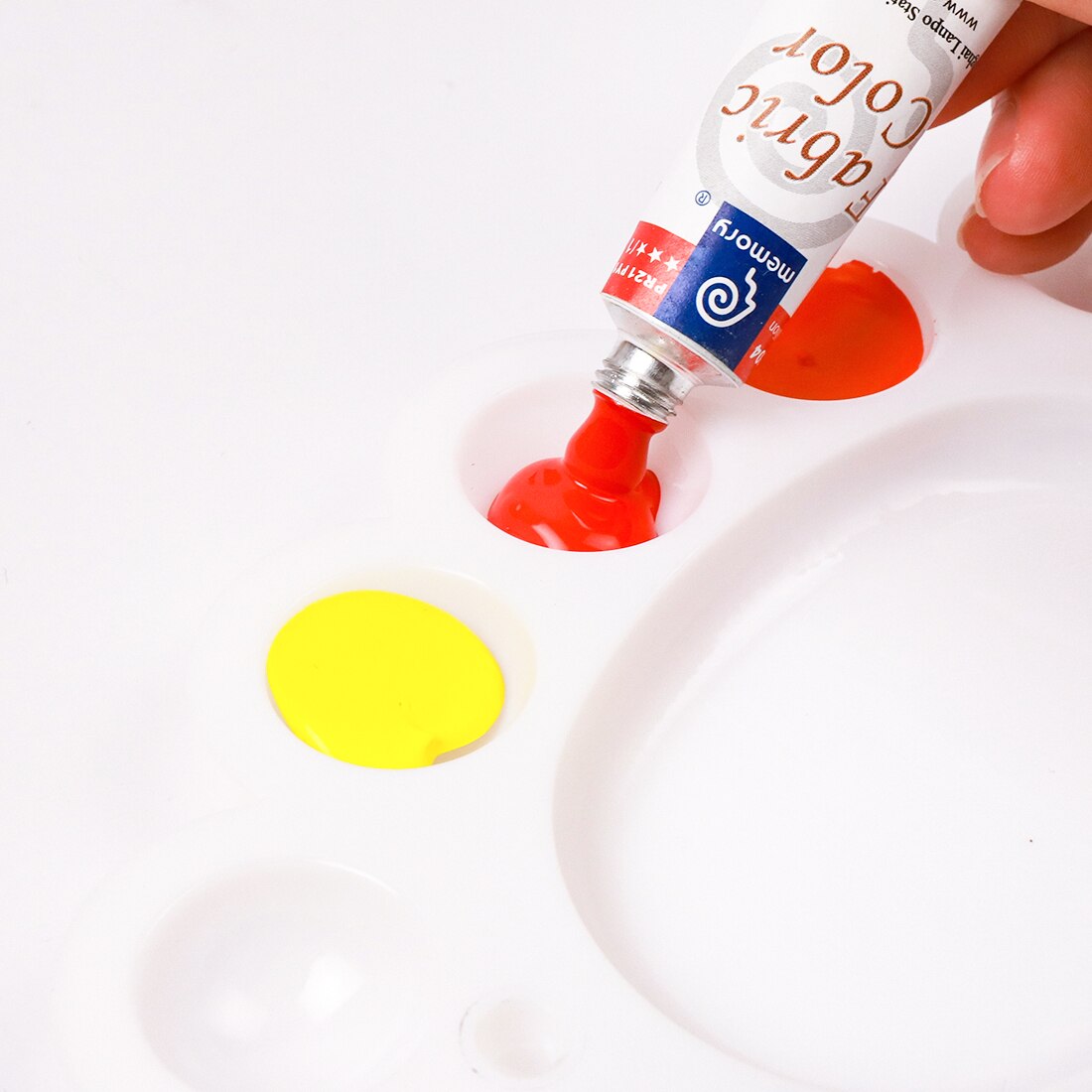 Memory 12 Colors Acrylic Fabric Paints Set Dye for... – Grandado