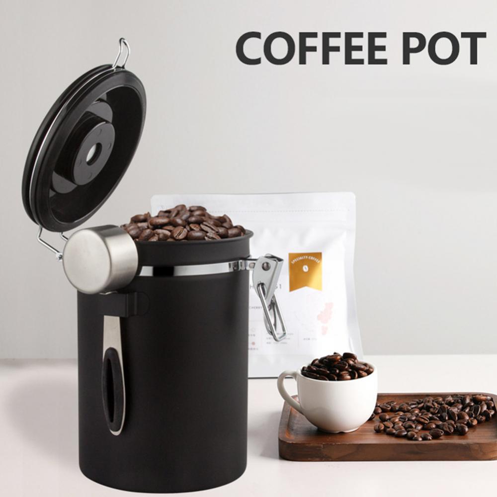 ! Bote hermético sellado para café, tarro de té, a... – Vicedeal