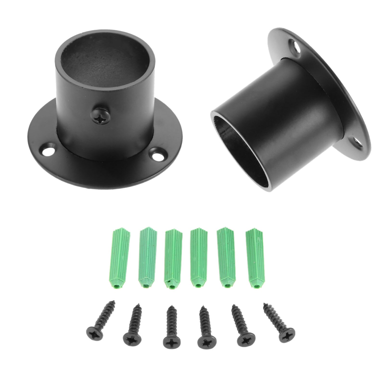 2Pc Rvs Diameter 19/22/25/32Mm Kast Staaf Flens Ho... – Vicedeal