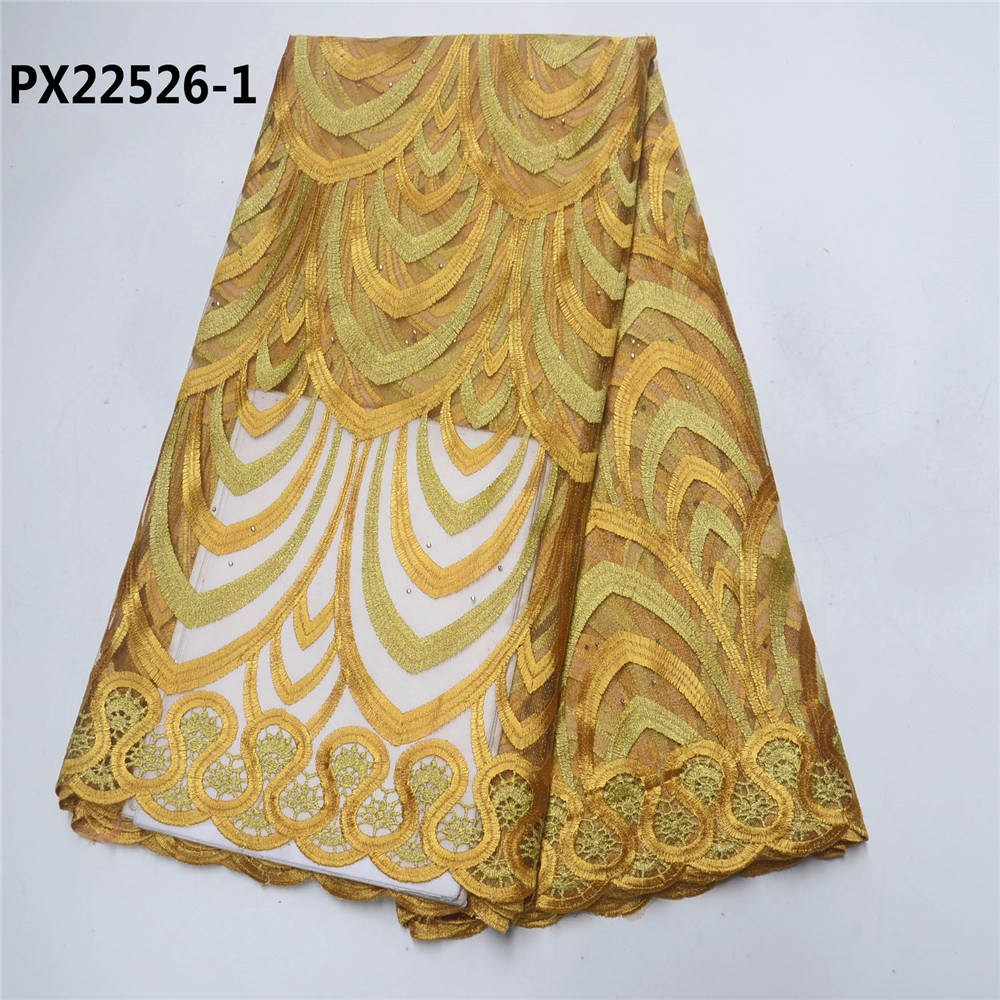 Royal blue african dresses stones mesh net lace wo... – Vicedeal