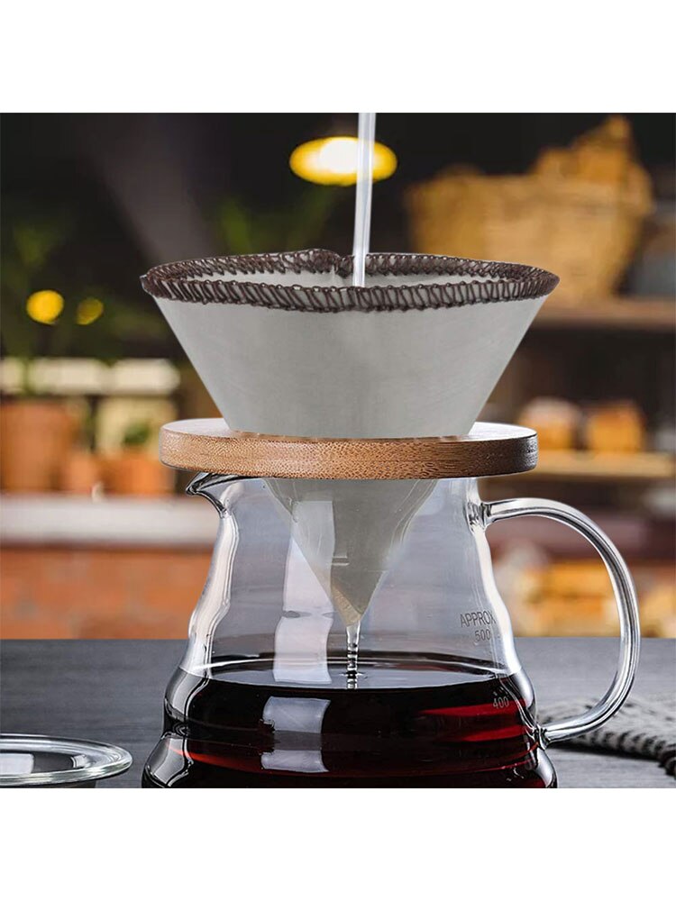 1-2 Cup Paperless Coffee Filter Bag Stainless Stee... – Grandado