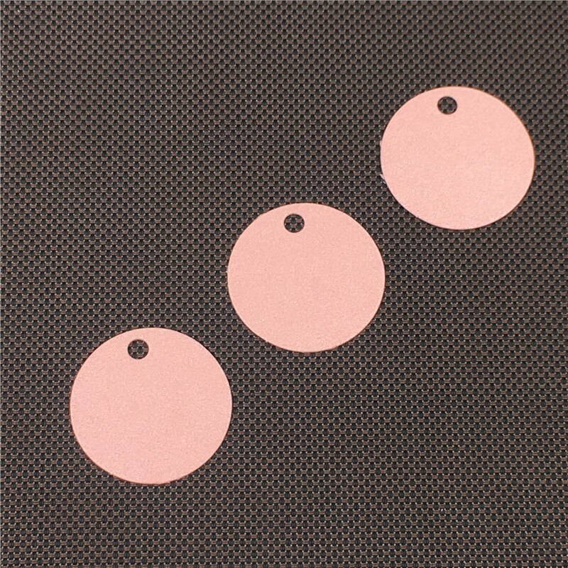 Pink Series Paper Hang Tag Packaging Labels Diamet... – Grandado