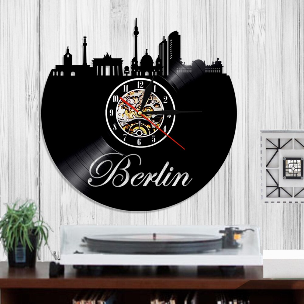 Vintage 12" Time Clock Berlin The Capital of ... – Grandado