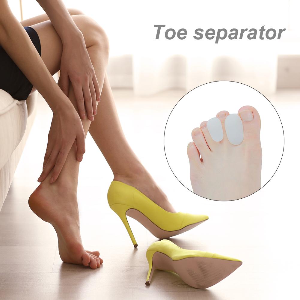 1 Pair Silicone Toe Separators Spacer Thumb Hallux... – Grandado