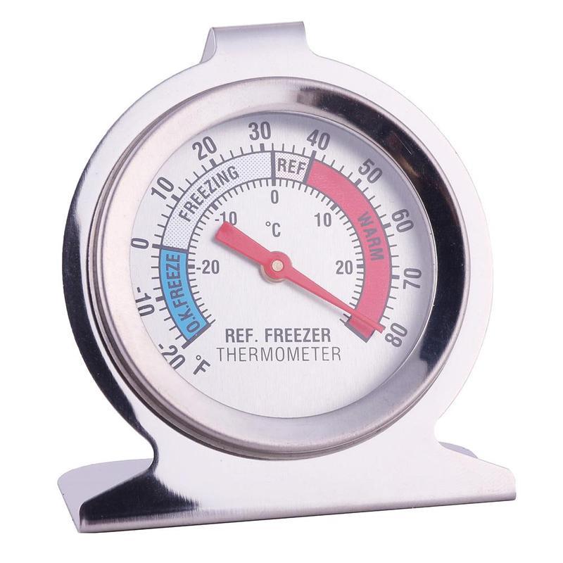 Refrigerator Freezer Thermometer Stainless Steel D... – Grandado