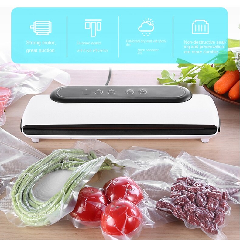 Food vacuum preservation machine meat household va... – Grandado