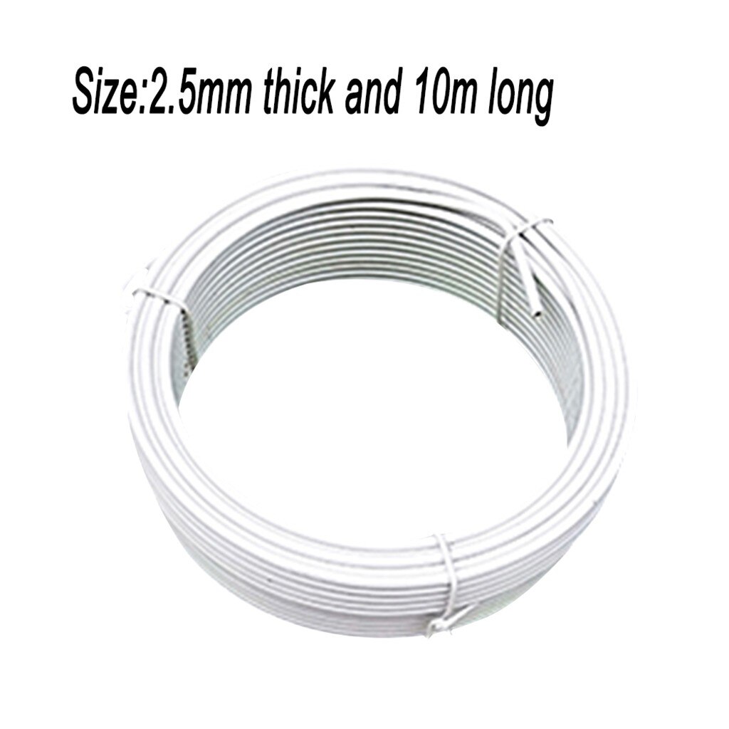 Garden Tie Strapping Rope 10 M Coated Iron Wire Bi... – Grandado