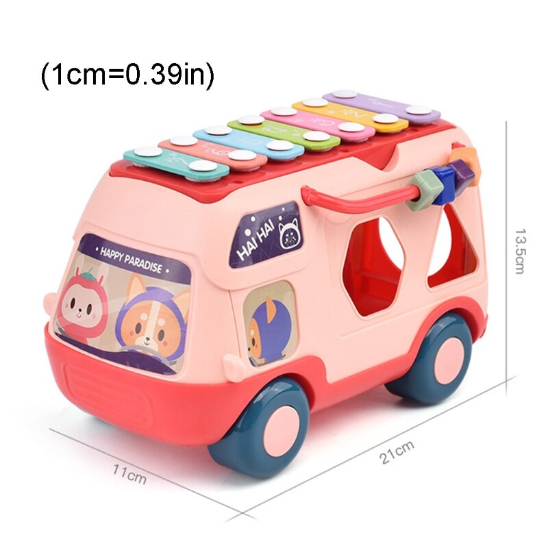 Musical Instrument Baby Toy Knock Piano Music Bus ... – Vicedeal