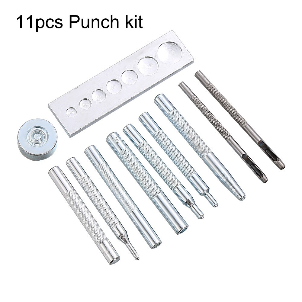 Metalen DIY Leather Craft Tool Set Sterven Gat Pun... – Grandado