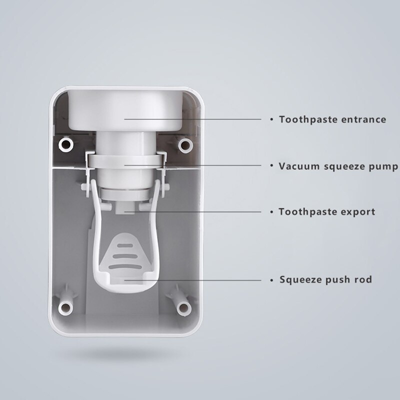 Wall Mounted Toothpaste Dispenser Automatic Toothp... – Grandado