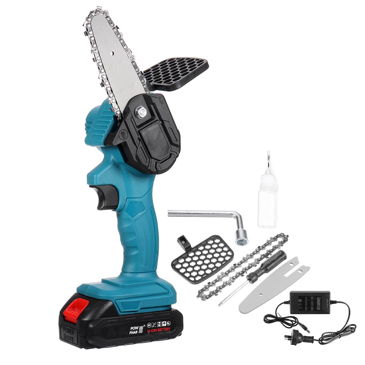 4in Mini Elektrische Zaag Kettingzaag 88vf Voor Fr... – Vicedeal