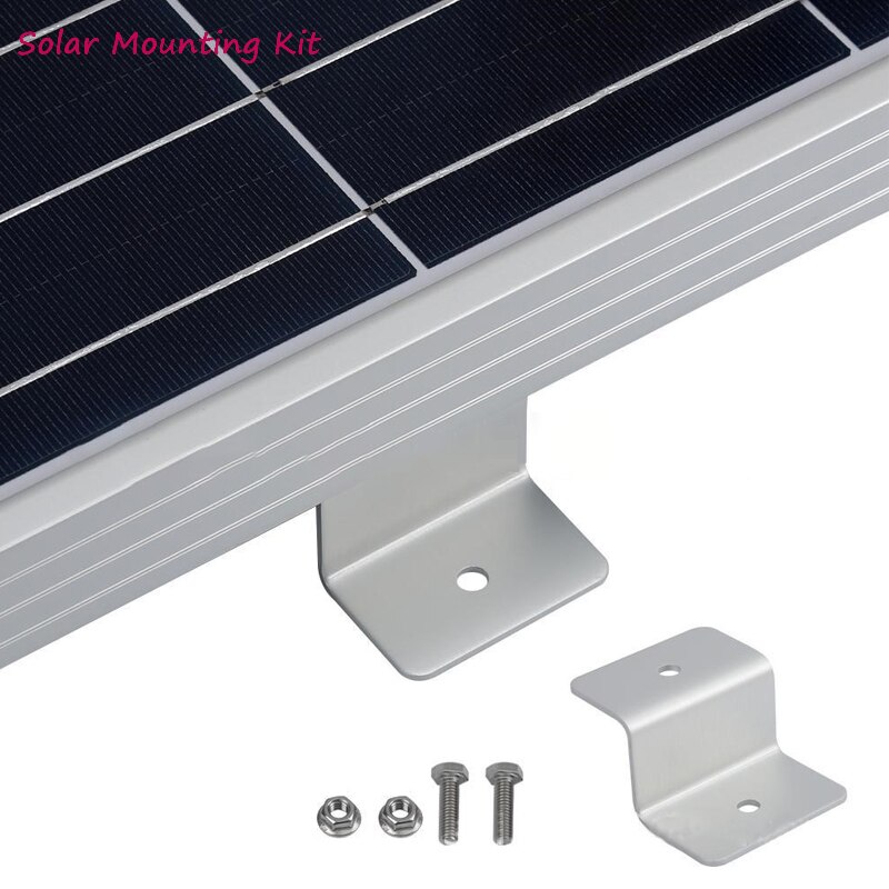 4pcs Z style solar end clamp PV Solar Mounting bra... – Grandado