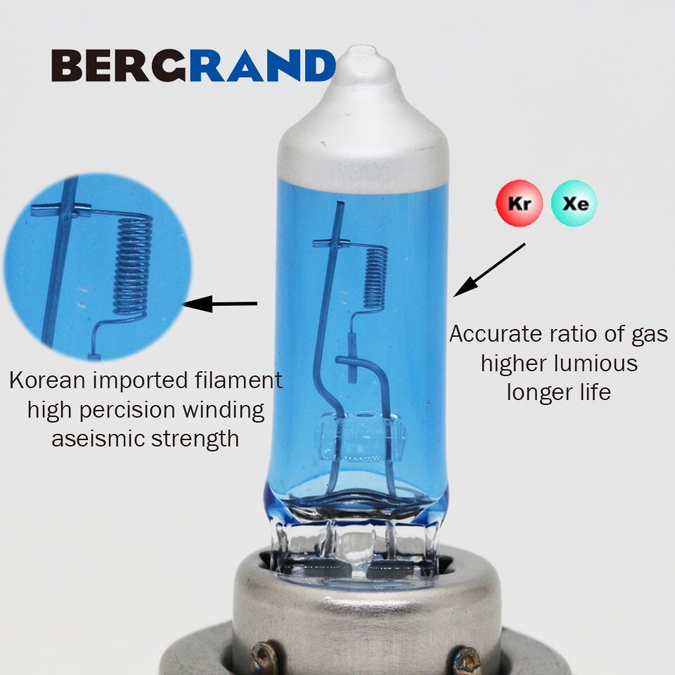 H7 Halogeenlamp 12 V 55 W 4300 K Xenon auto lamp H... – Vicedeal