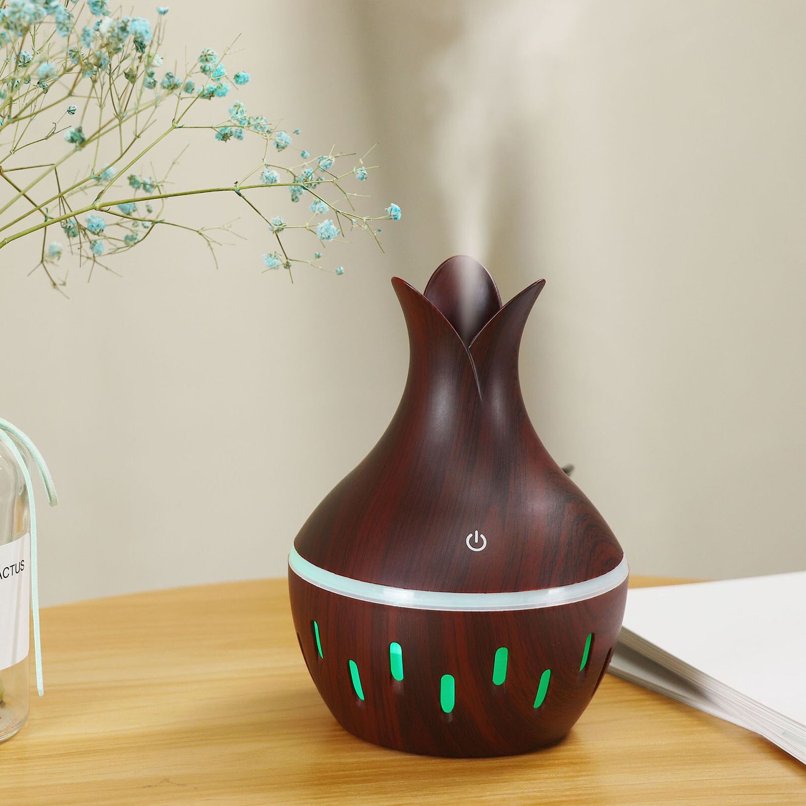 300ml LED Essential Oil Diffuser Humidifier Aromat... – Vicedeal