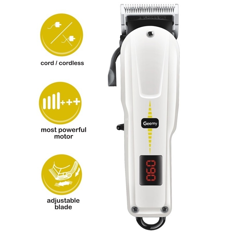 Cordless Taper hair clipper rechargeable hair trim... – Vicedeal