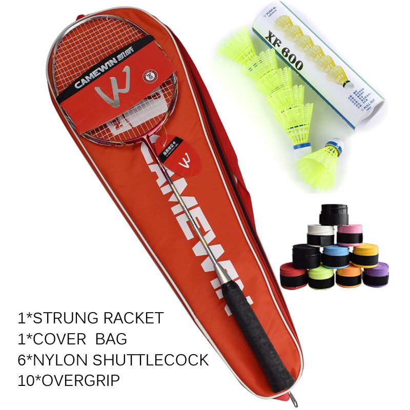 CAMEWIN 6038 Badminton Racket 30T Carbon Fiber Bad... – Grandado