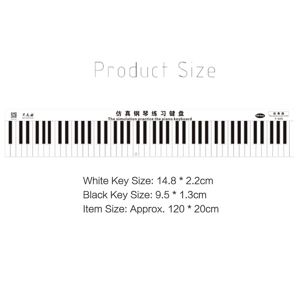 Version 88 Key Keyboard Piano Finger Simulation Pr... – Grandado