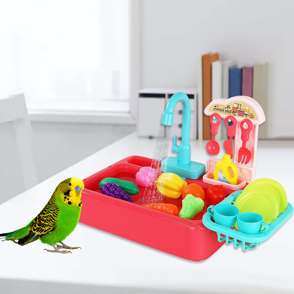 Bird Bath Tub Automatic Bathtub With Spigot Bird S... – Grandado