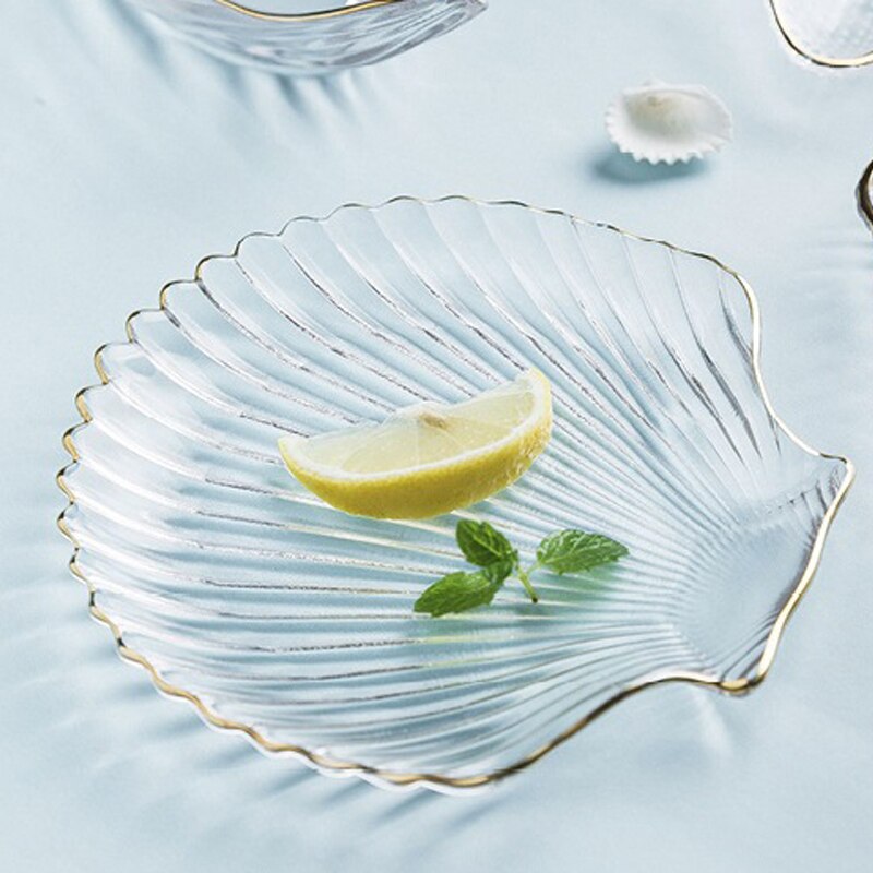 Phnom Penh Transparent Glass Dinnerware Dinner Pla... – Grandado