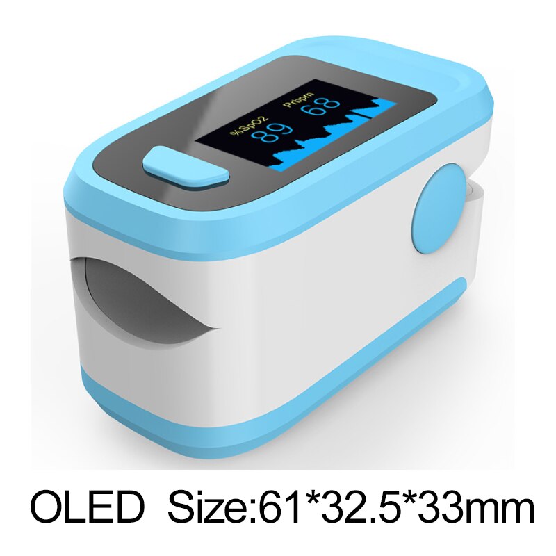 Portable Finger Pulse Oximeter Blood Oxygen Satura... – Vicedeal