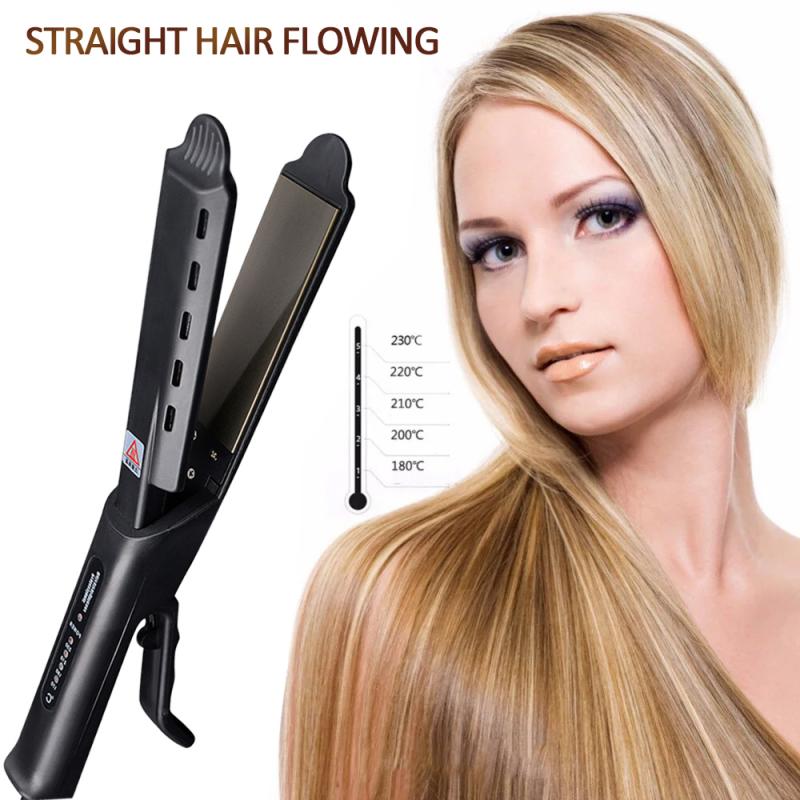 2 In 1 Steam Hair Straightener Dry And Wet Four-Sp... – Vicedeal