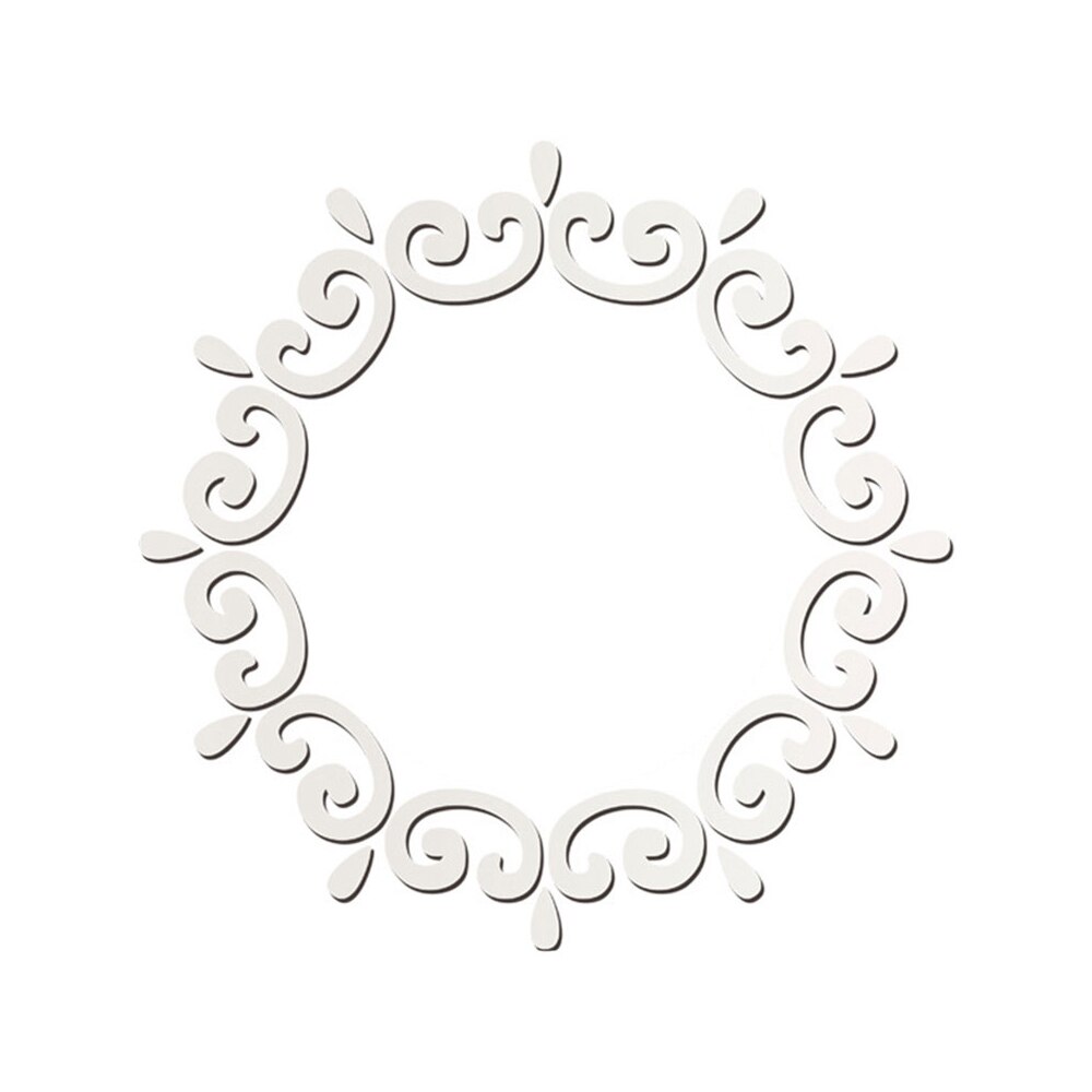 Multiple style Mirror Wall Sticker 3D TV Backgroun... – Grandado