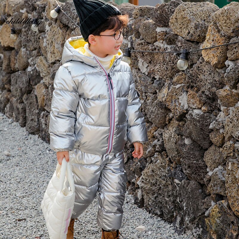 2pcs Set Winter suit for children Children's jacke... – Grandado
