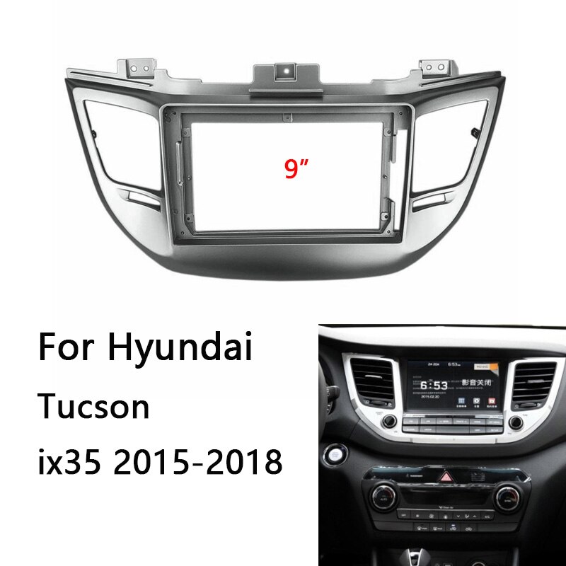 2 Din Android Head Unit Car Radio Frame Kit For Hy... – Vicedeal