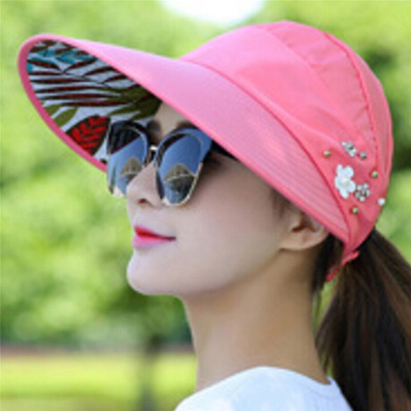 UV protection female cap women summer Sunshine Hat... – Grandado